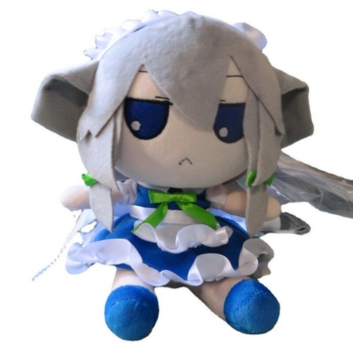 Anime TouHou Project Fumo Inu Sakuya Stuffed Doll Plush Toy Cosplay ...