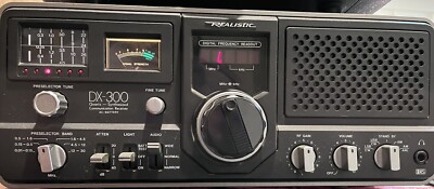 Realistic DX-300 Quartz Synthesized Communication Receiver Vintage Ham ...