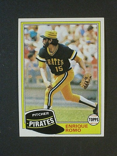 1981 TOPPS ENRIQUE ROMO PITTSBURGH PIRATES CARD #28!!!!!!!!! | eBay