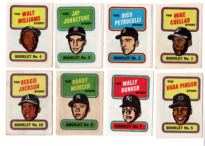 1970 TOPPS BASEBALL STORY BOOKLETS Insert LOT OF 16 VG-EX | eBay