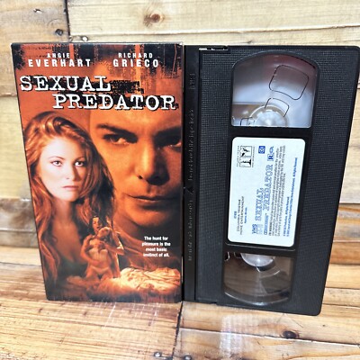 Sexual Predator VHS VCR Video Tape Used Movie Angie Everhart | eBay