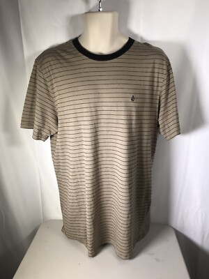 Valcom stripped T-shirt large | eBay Australia