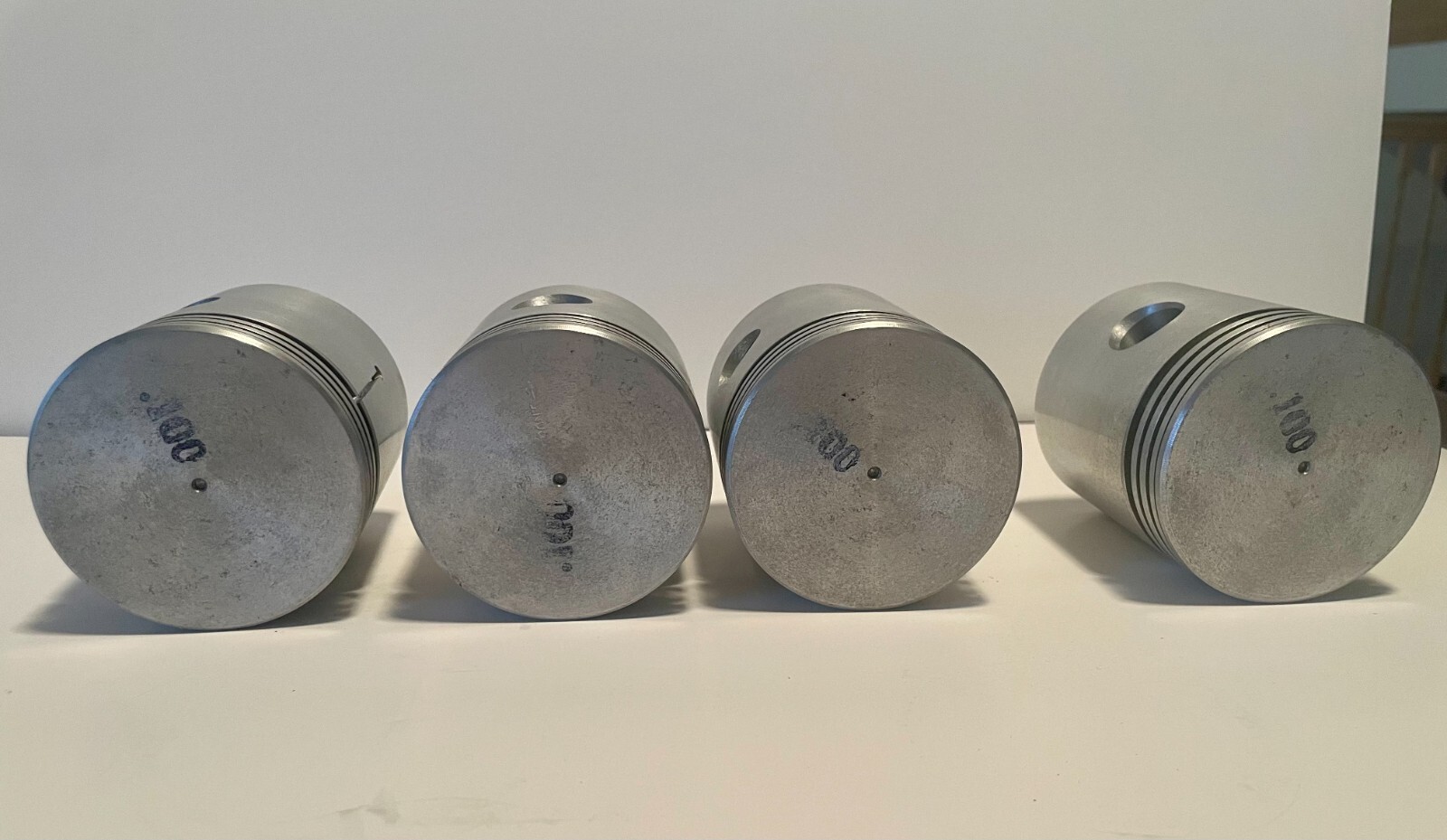 Jeep pistons for 134 engines, .100 oversize, new old stock | eBay