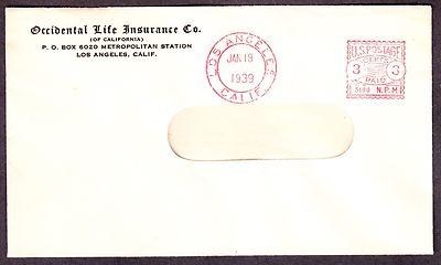 Occidental Life Insurance Company Advertising Cover (-479) | eBay