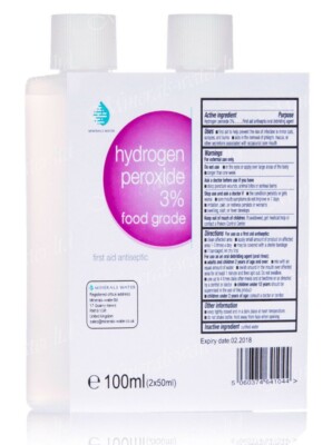 Hydrogen Peroxide 3% Premium Pharma Grade 9ml-1L disinfectant Sanitiser ...