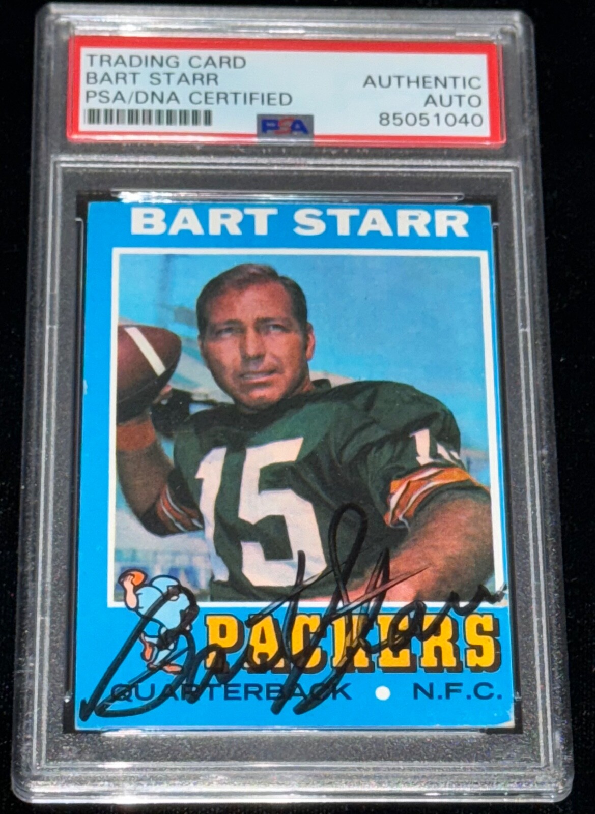 Bart Starr | Autographed Football Memorabilia & NFL Merchandise