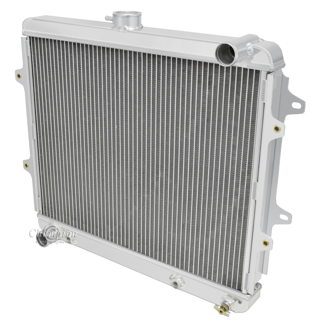 1984-1991 Toyota Pickup Truck Radiator Aluminum 2 Row Champion 2.4L L4 ...