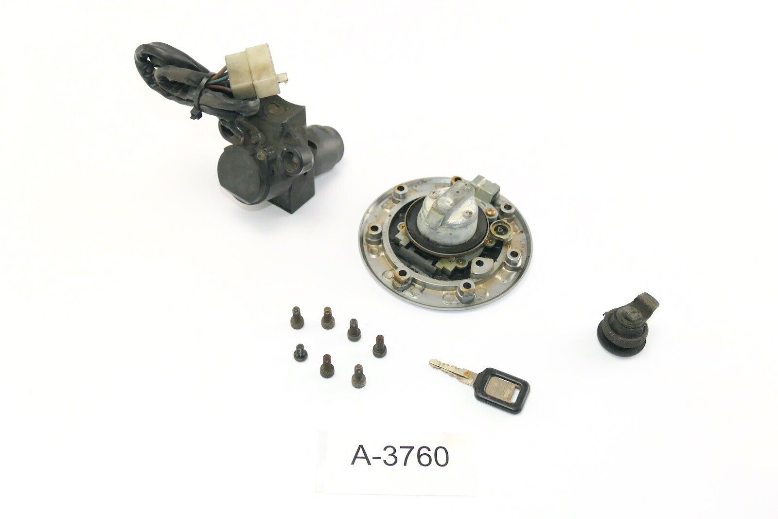 Kawasaki KLE 500 EL500A Bj. 91 - Zündschloss Tankdeckel Schlosssatz ...