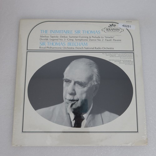 NEW Sir Thomas Beecham The Inimitable Sir Thomas w/ Shrink LP Vinyl ...