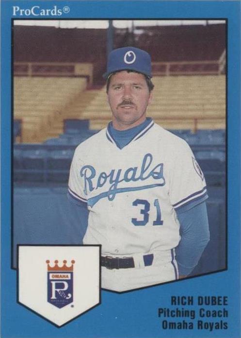 1989 ProCards Minor League Team Sets - Rich Dubee #1739 (RC) for sale ...
