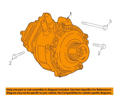 GM OEM 16-18 Sierra 1500,Silverado 1500 Electrical Alternator-Generator ...
