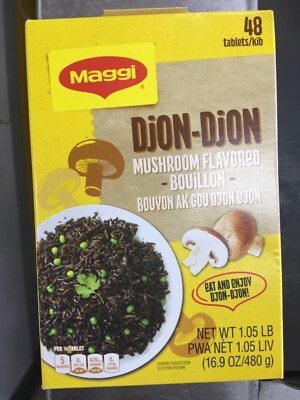 4 Boxes Maggi djon djon MAGGI DJON DJO-192 CUBES-Black Djondjon-Tablet ...