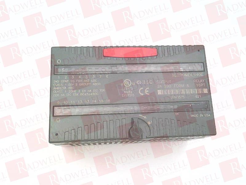 GE-Fanuc IC200MDL940 Industrial Control System for sale online | eBay