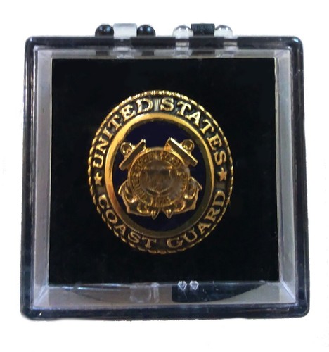 Coast Guard Pin USCG Pin Military United States 3D Ring Style Lapel Tie ...