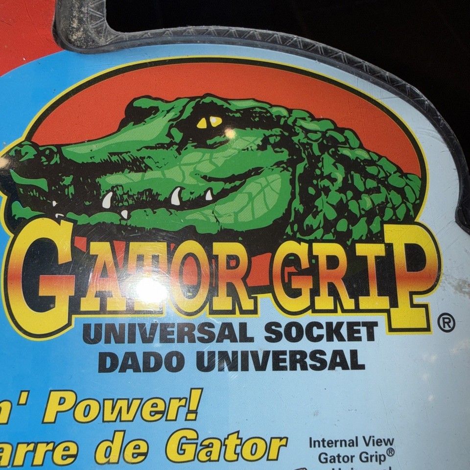 Gator Grip Universal Socket Adjustable Standard/Metric Drive Socket NIB ...