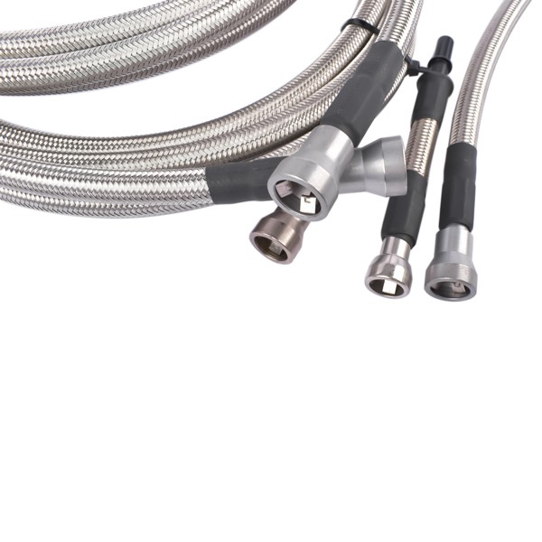 2004-2010 Diesel Braided Stainless Steel Fuel Line Set 20832565 GMC ...