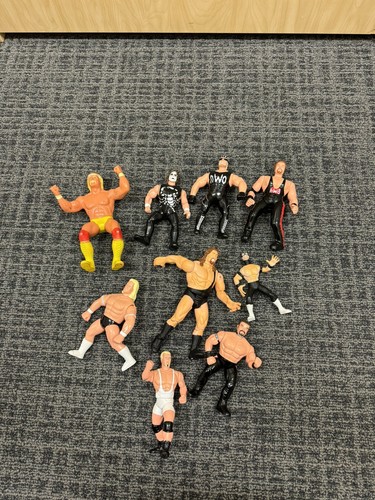 Vintage WCW Wrestling Action Figures Bundle | eBay