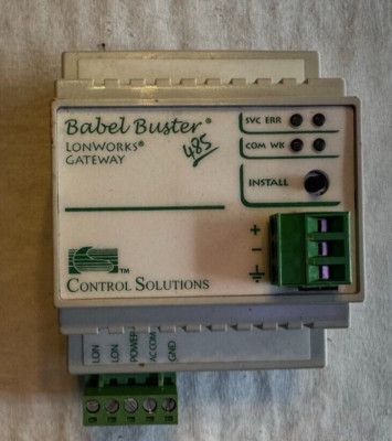 Control Solutions Inc Babel Buster 485 Lonworks Gateway New no Box | eBay