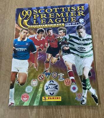 Panini - Scottish Premier League 99 - Album - Empty - Excellent ...