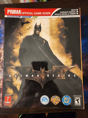 Batman Begins : Prima Official Game Guide! Nintendo GameCube PS2 Xbox ...