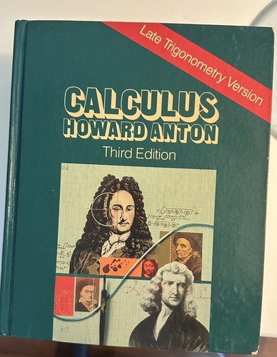 Calculus with Analytic Geometry Third Edition Late Trigonometry Version ...