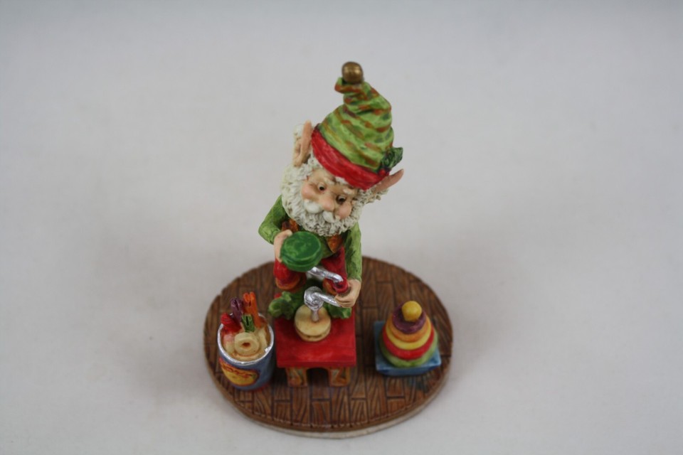 Enesco The North Pole Village Tinker Elf Figurine | eBay