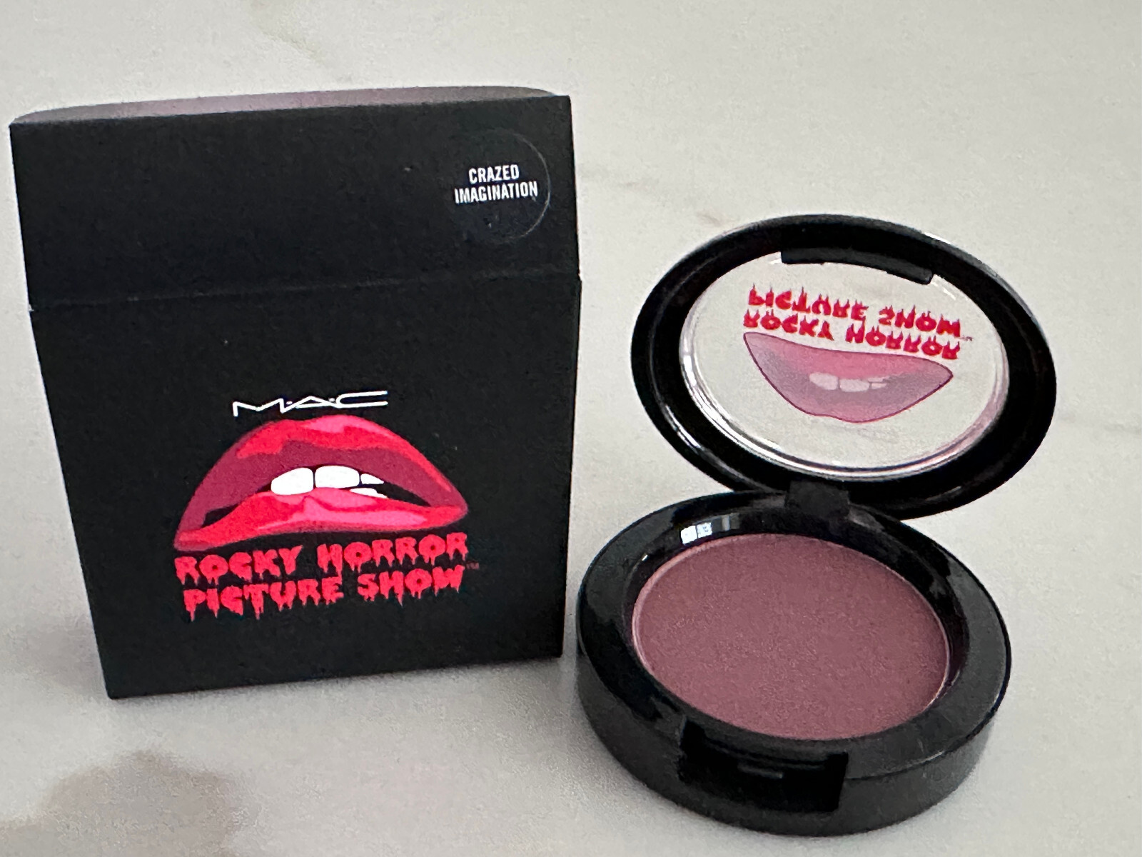 MAC Rocky Horror Picture Show Powder Blush CRAZED IMAGINATION | eBay
