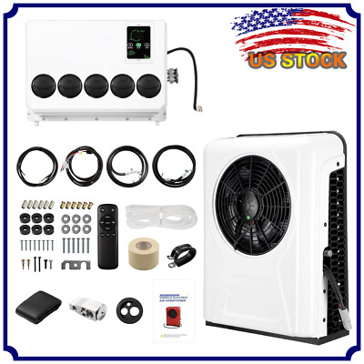 12V Mini Split RV Air Conditioner 12000Btu A/C Fits Semi Trucks Bus RV ...