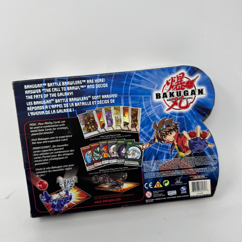 2008 Bakugan Battle Pack Brawlers Series 1 Coffret Combat 6 Brawlers ...
