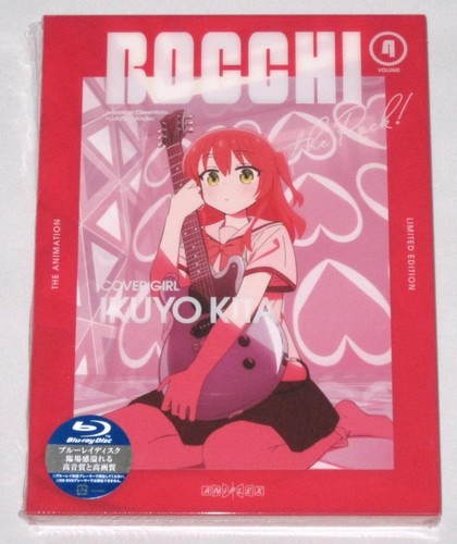 BOCCHI THE ROCK Vol.4 First Limited Edition Blu-ray Soundtrack CD ...