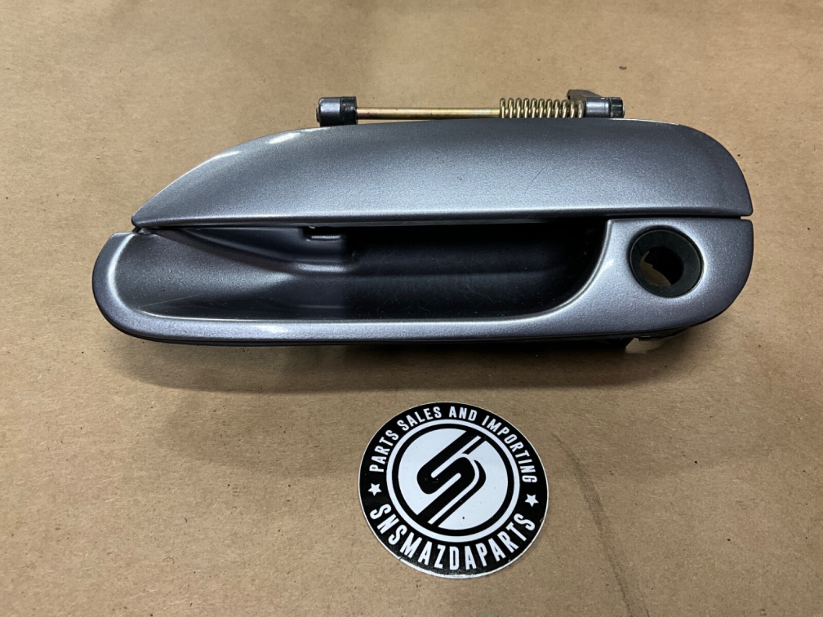 99-05 Mazda Miata OEM LH Driver Outside Door Handle Titanium Gray ...