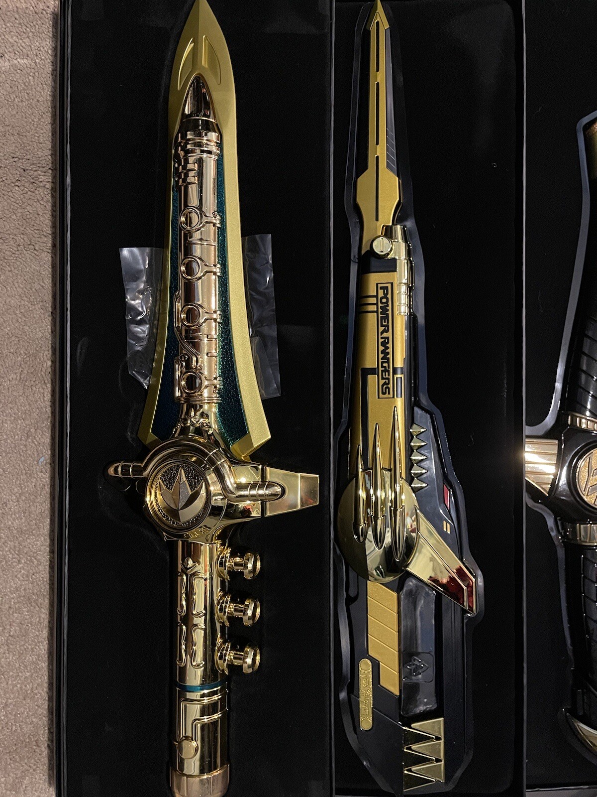 SDCC Power Rangers Legacy Dragon Dagger , saba saber, and blade blaster ...