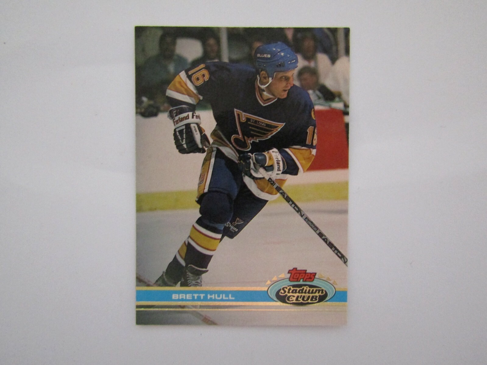 1991 Topps Stadium Club Rookie Card Brett Hull #67 | eBay