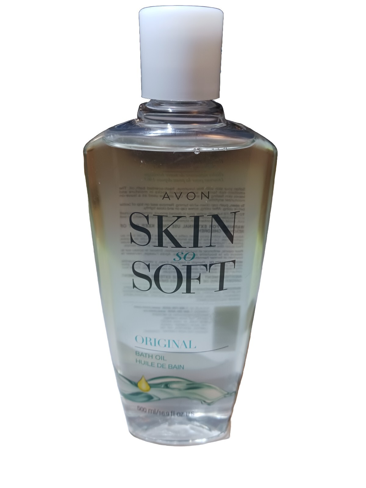 SSS Skin So Soft Original Bath Oil 16.9fl. oz Avon moisturizes Reg 30. ...