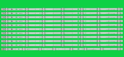 LED Backlight Set Kit 65A05USB 65A06USB JVC LT-65C880 65VL5A63DB Logik ...