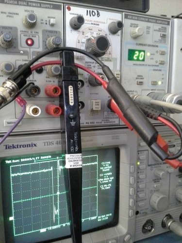 Tektronix Oscilloscope Current probe 50 MHz 20A TESTED A6302 AM503A ...