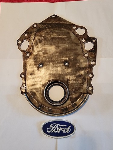 1970's Ford 351M / 400 FORD Timing Chain Cover Plate Oem Used | eBay