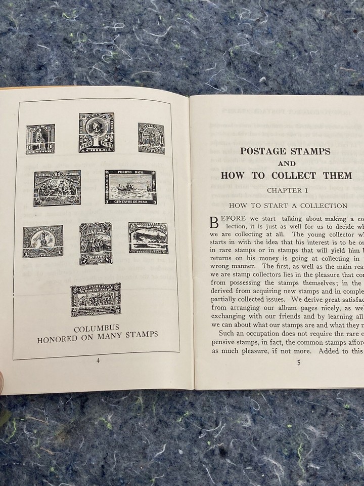 1931 The Standard Guide To Stamp Collecting Manual *RARE* | eBay