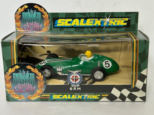 Scalextric C098 BRM (Green) 1/32 scale slot car NIB | eBay
