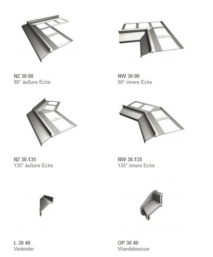 Aluminum drip edge profile balcony terrace boundary balcony profile ...