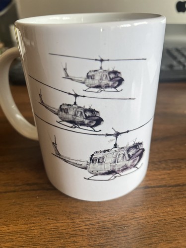 Huey Helicopter Coffee mug US Army coffee cup | eBay