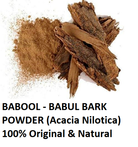 BABOOL BABUL BARK POWDER (Acacia Nilotica) - 100% Original Natural ...