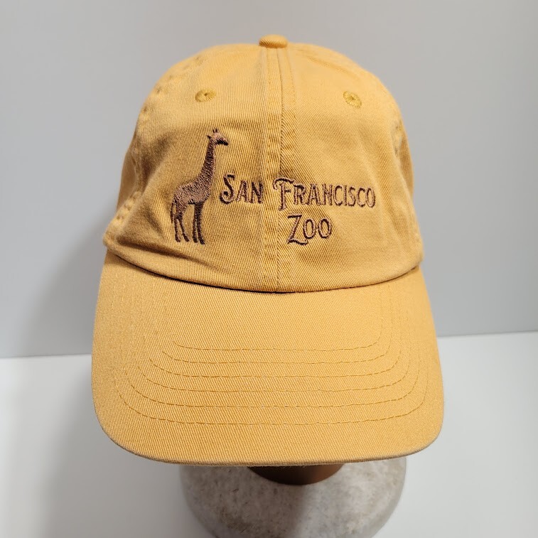 San Francisco Zoo Giraffe Logo Baseball Cap Hat Mens … - Gem