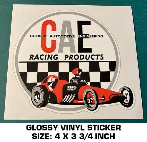 CULBERT AUTOMOTIVE ENGINEERING VINYL DECAL STICKER - VINTAGE DRAG ...
