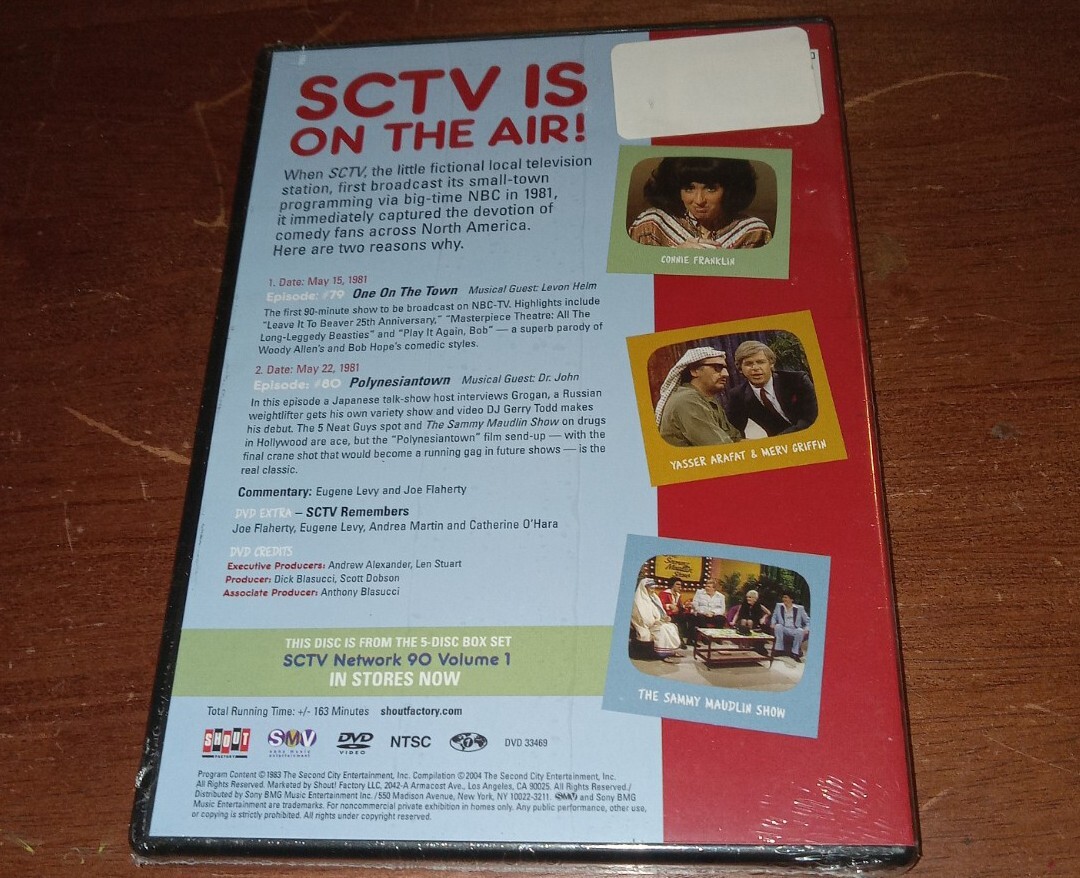 SCTV - Disc 1 (DVD, 2005) for sale online | eBay