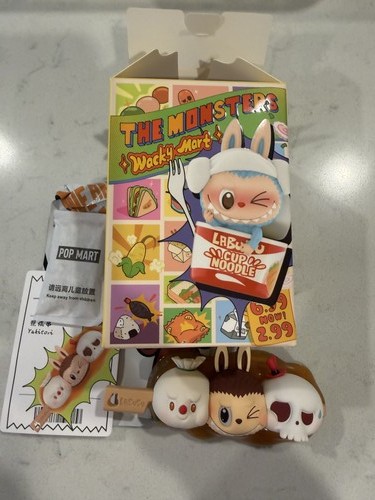 Pop Mart Labubu The Monsters Wacky Mart Yakitori Vinyl Figure USA ...