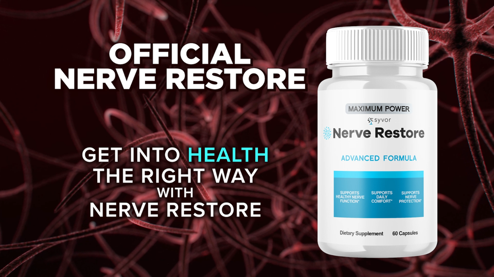 (2 Pack) Nerve Restore Nootropic All Natural Super Nerve Supplement 120 ...