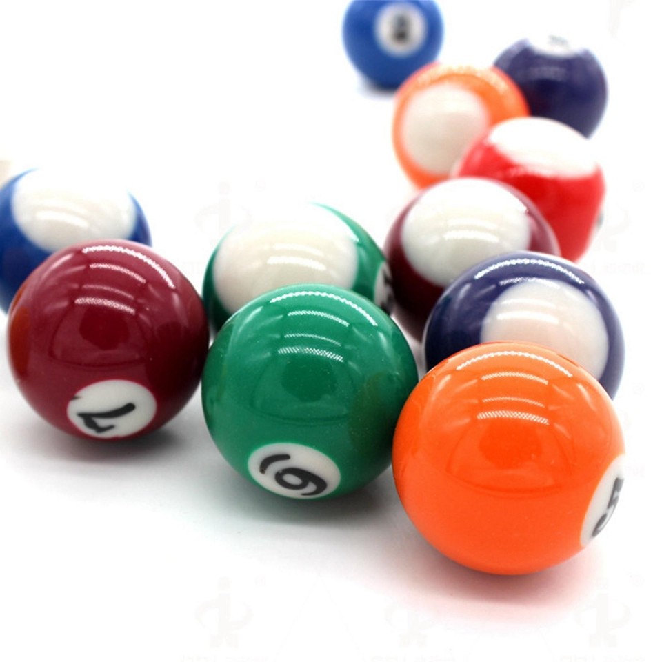 16Pcs Mini Billiard Balls Resin Pool Table Balls Kids Toys for Game ...