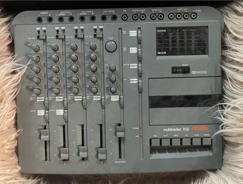Fostex multitracker XR-5 X55 Multitrack Cassette Recorder Analog tape ...