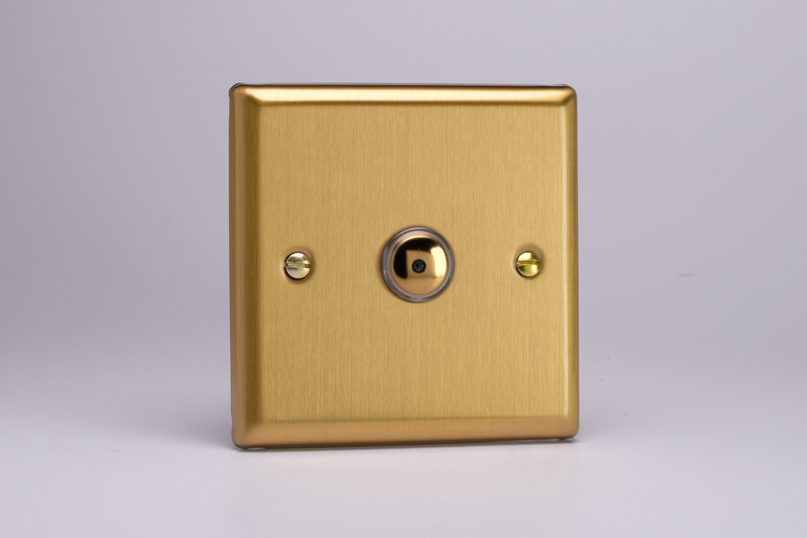 Varilight Classic Bevel Brushed Brass XBDB Light Switch Socket Dimmer ...
